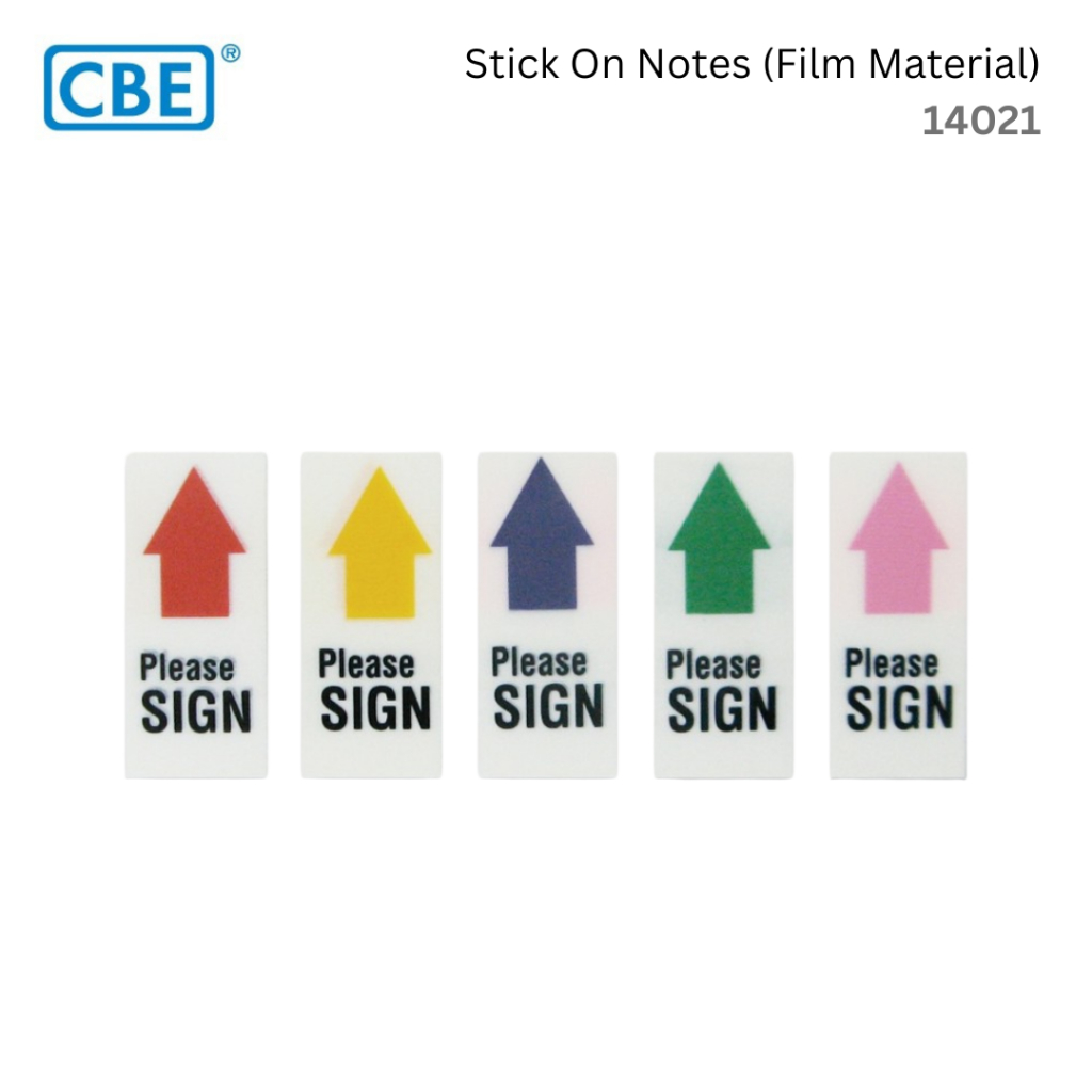 CBE 14021 Stick On Notes (Film Material) | Shopee Malaysia
