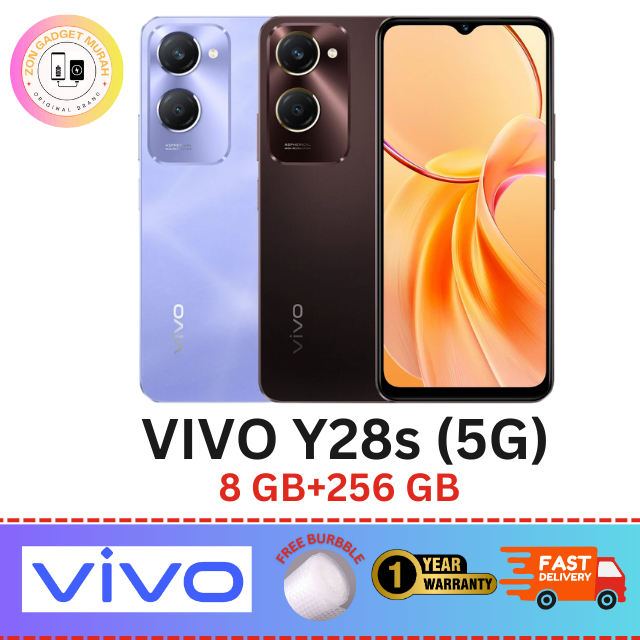 Vivo Y28S 5G l 8GB RAM + 256GB ROM l Dimensity 6300 Processor l 50 MP ...