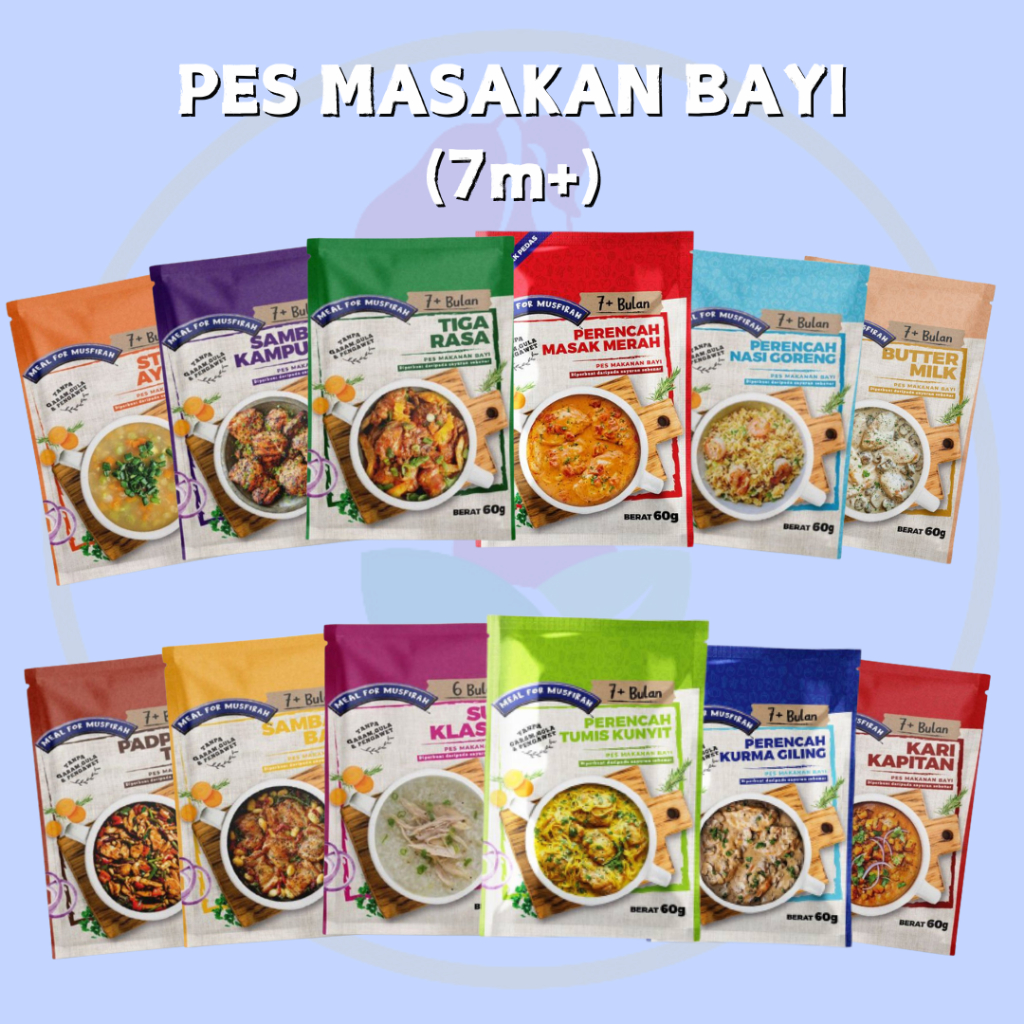 MEAL FOR MUSFIRAH - PES MASAKAN SEGERA LAUK PAUK PES MASAKAN BAYI ...