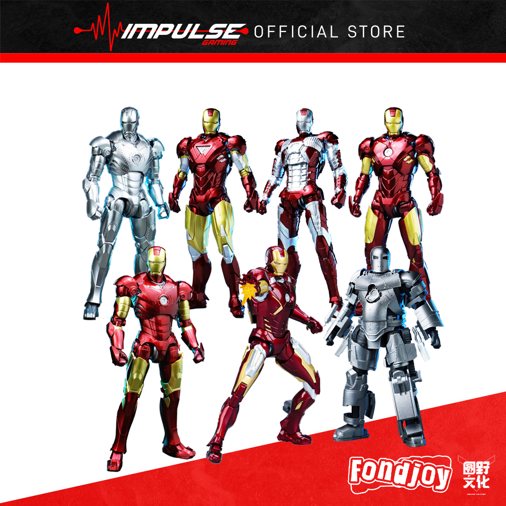 Fondjoy Marvel Infinity Saga Series - Iron Man Mark 1 / Mark 2 / Mark 3 ...