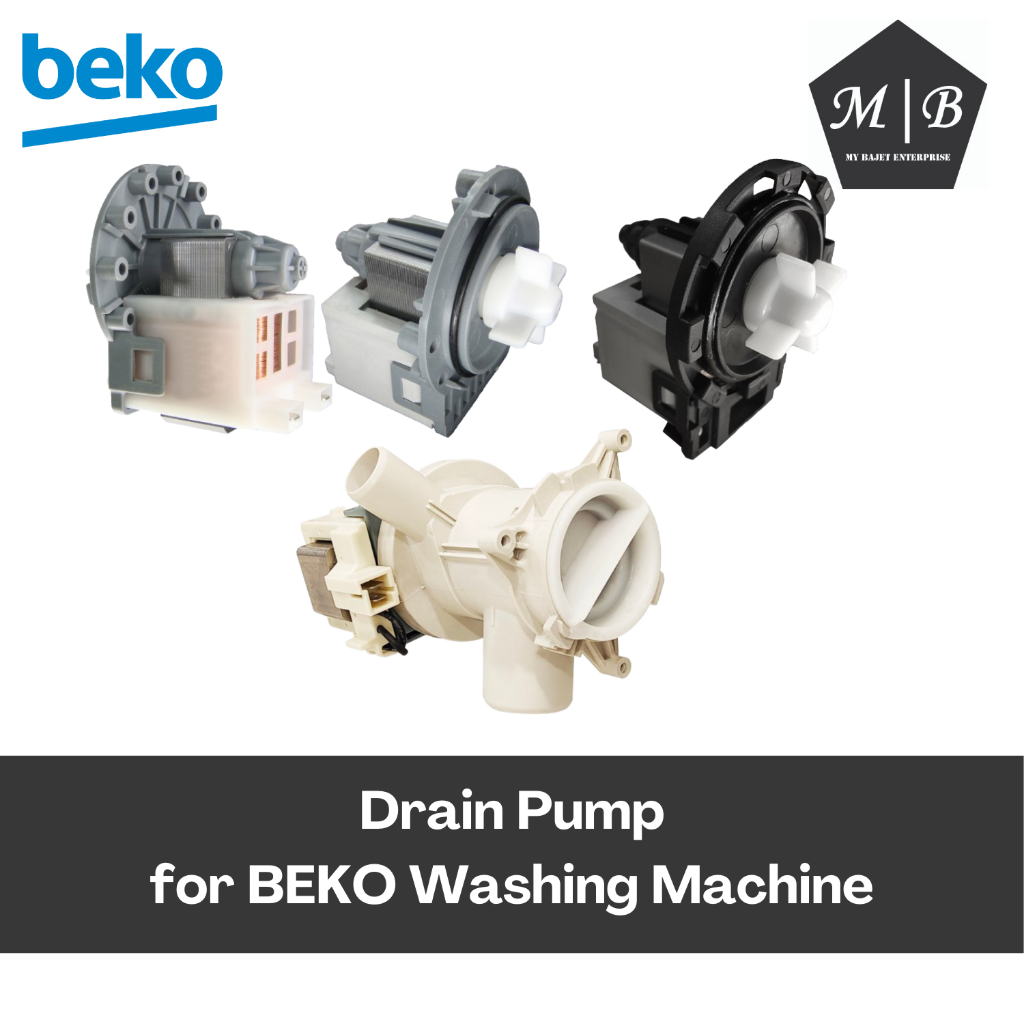 [𝐑𝐄𝐀𝐃𝐘 𝐒𝐓𝐎𝐂𝐊] BEKO Front Load Washing Machine Drain Pump WCB70831 ...