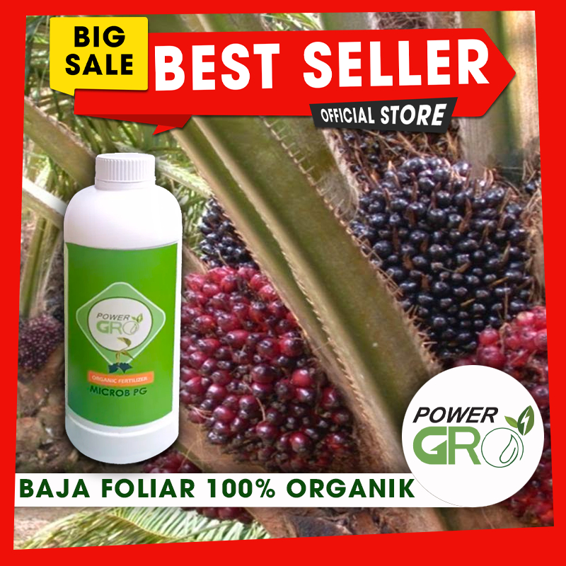 POWERGRO 1L - Baja Foliar 100% Organik [ foliar fertilizer ] Genuine ...