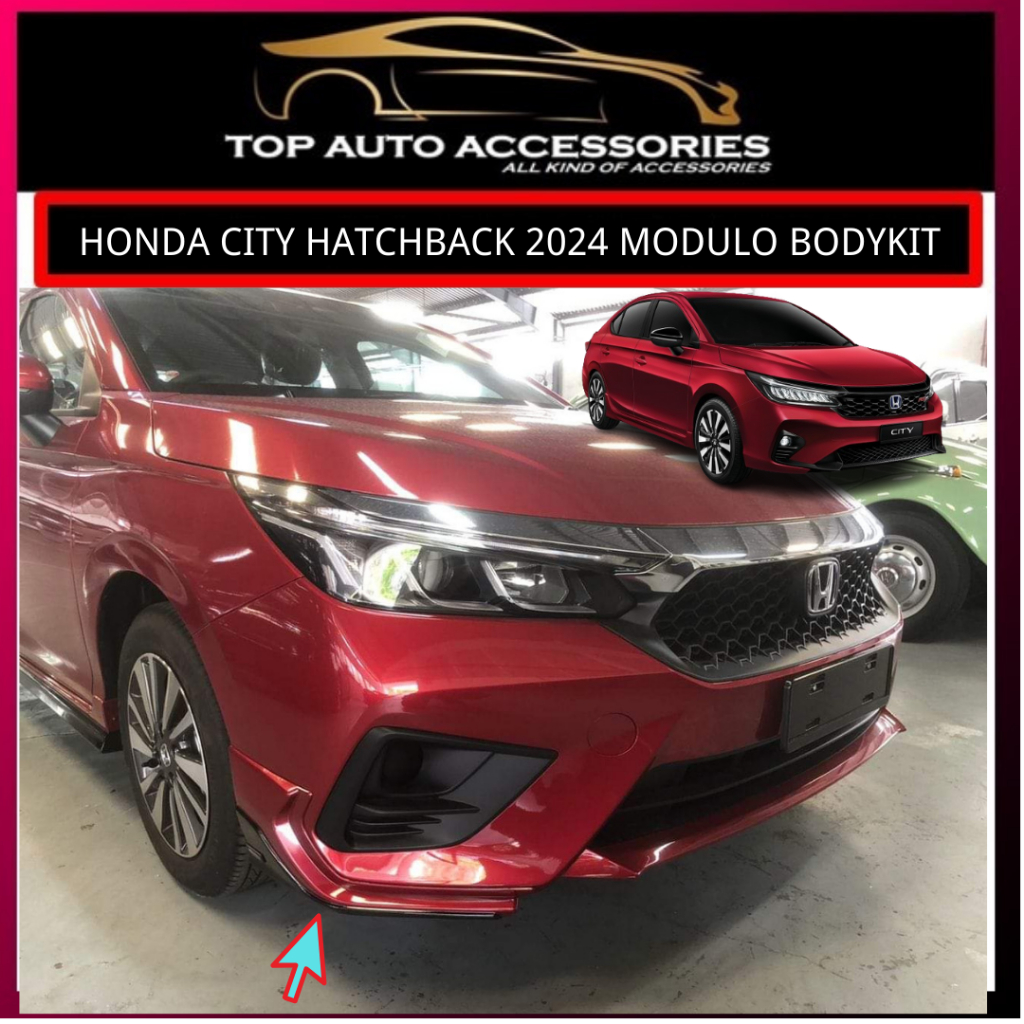 HONDA CITY HATCHBACK FACELIFT 2024 MODULO BODYKIT / BODYKIT MODULO CITY ...