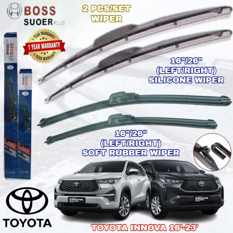 Toyota Innova 16'-23' Silicone Soft Wiper | Shopee Malaysia