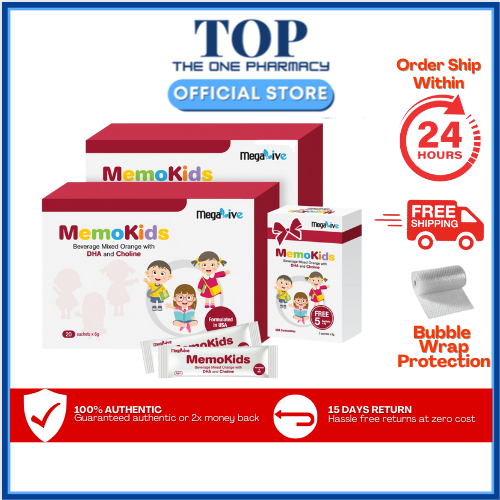 Megalive MemoKids 2x20's Foc 5's | Shopee Malaysia
