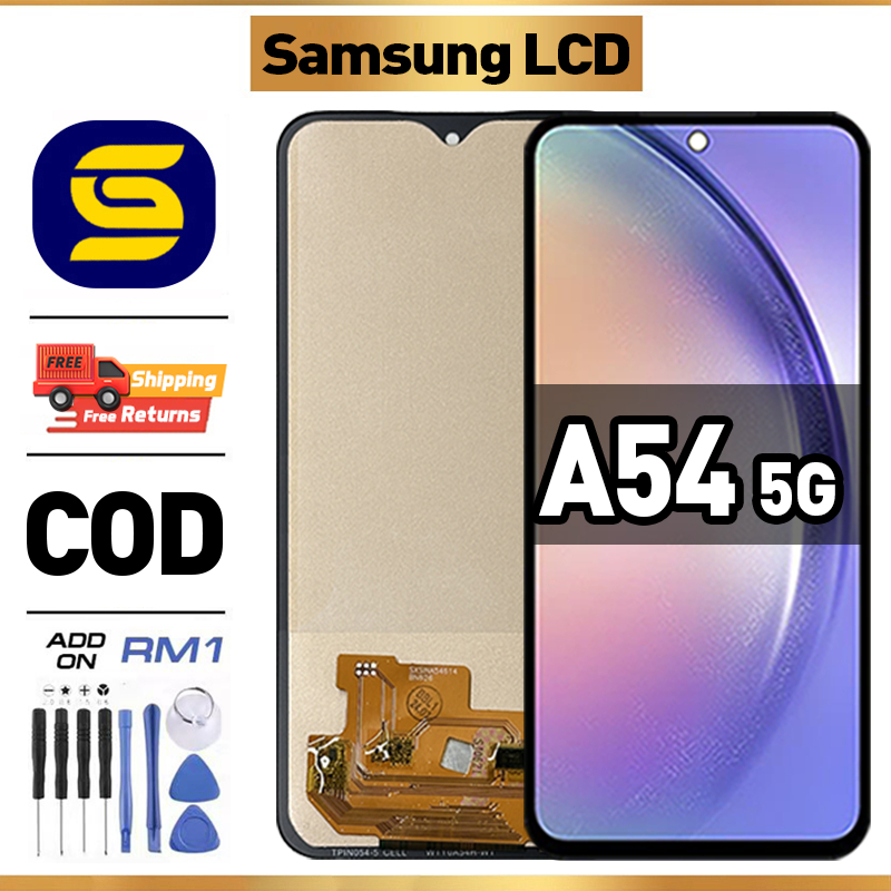LCD SAMSUNG A54 5G A546 Compatible For Glass Original Touch Screen ...
