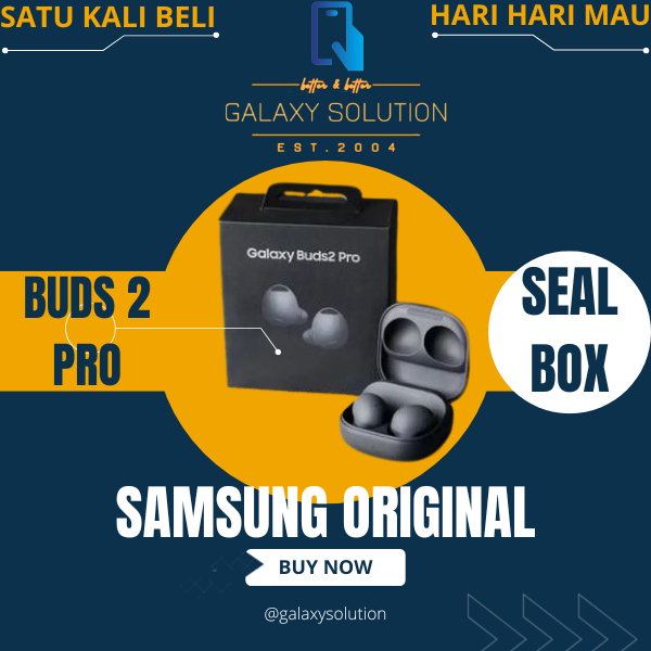 (MY SET) SAMSUNG GALAXY BUDS 2 PRO R510 / BUDS PRO R190 SEAL BOX / BUDS ...