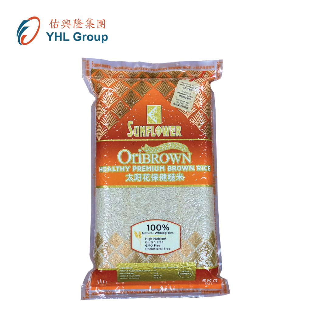 Sunflower OriBrown Healthy Premium Brown Rice (5kg) | Shopee Malaysia