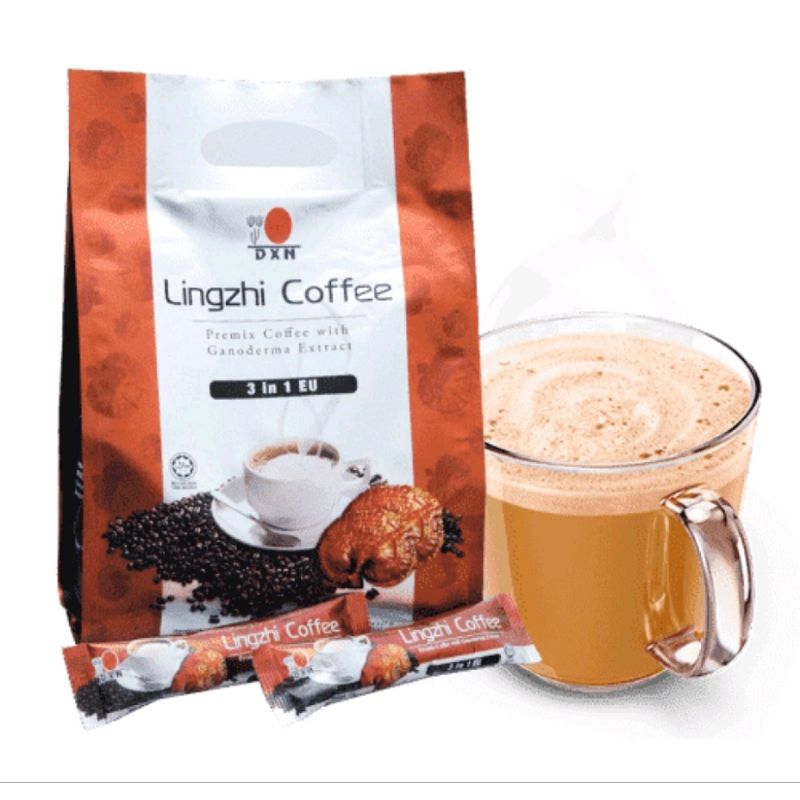 DXN LINGZHI COFFEE 3 IN 1 - Premix Coffee with Ganoderma Extract ...