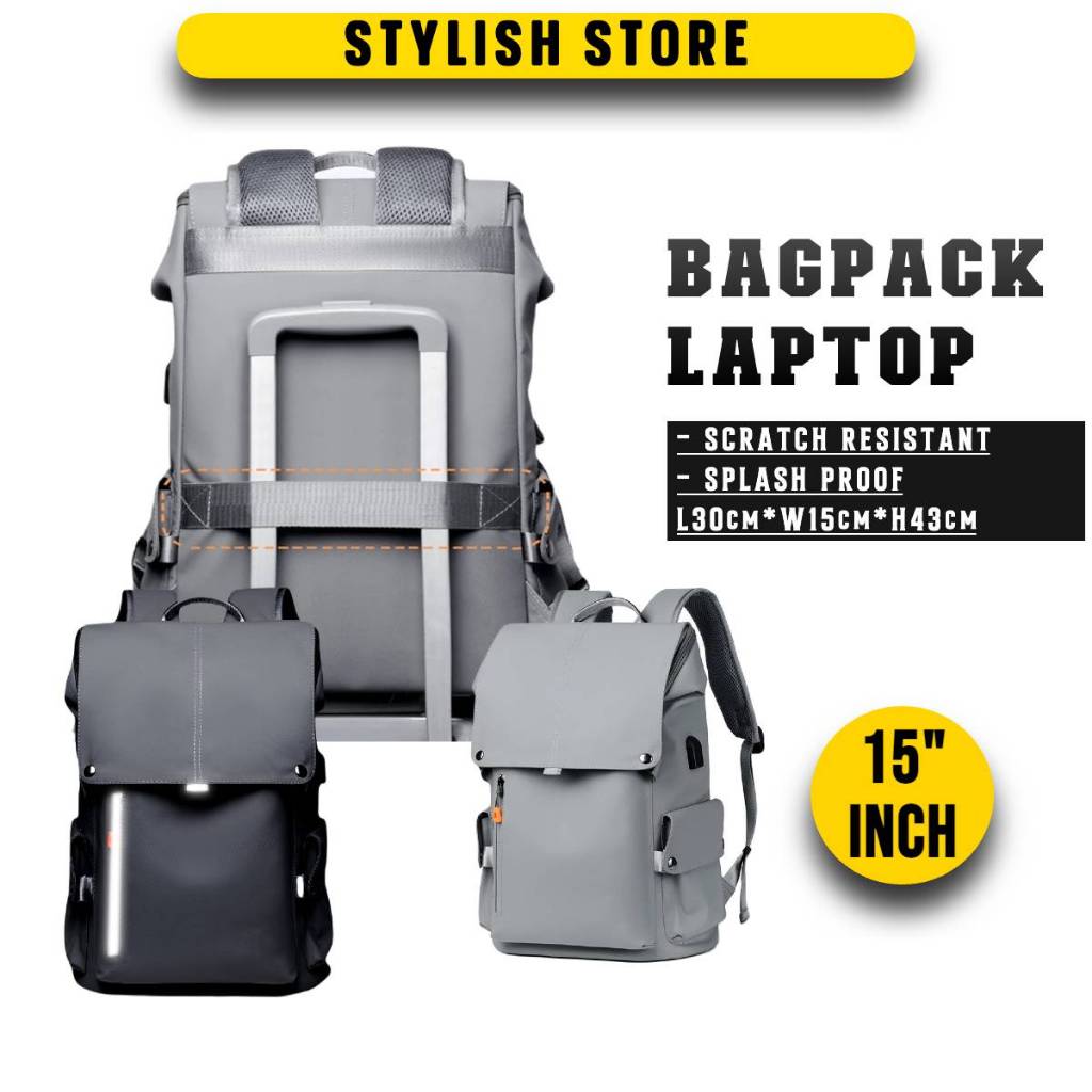 Waterproof Fashion Bagpack 15 inch Backpack Laptop Tablet Beg for Men ...