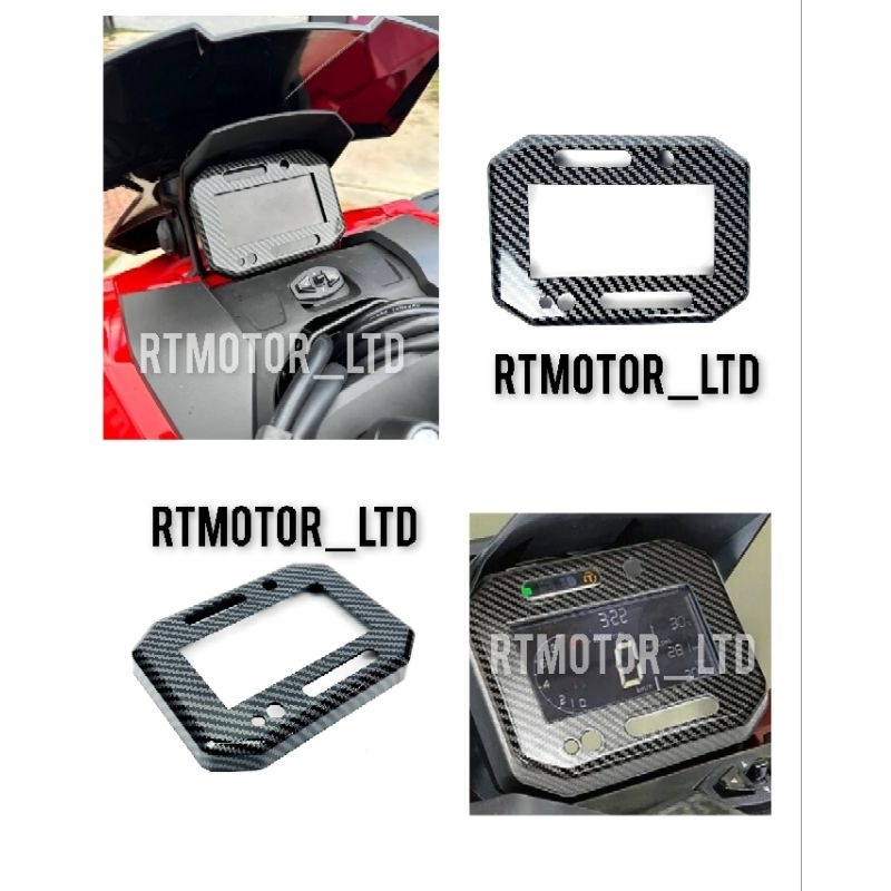 HONDA ADV16 ADV 160 METER COVER ( SPEEDOMETER COVER ) CARBON | Shopee ...