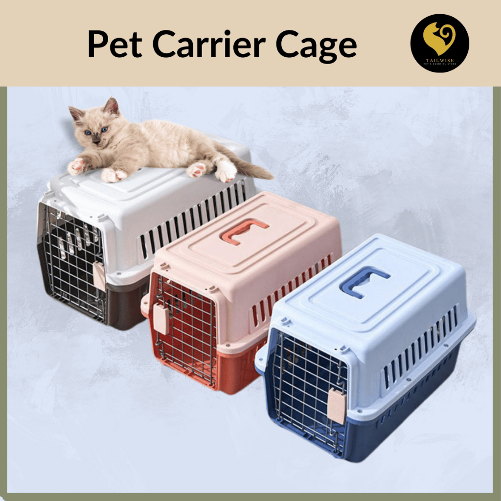 Pet Carrier Large Cat Carrier Dog Carrier Cat Cage Dog Cage Sangkar ...