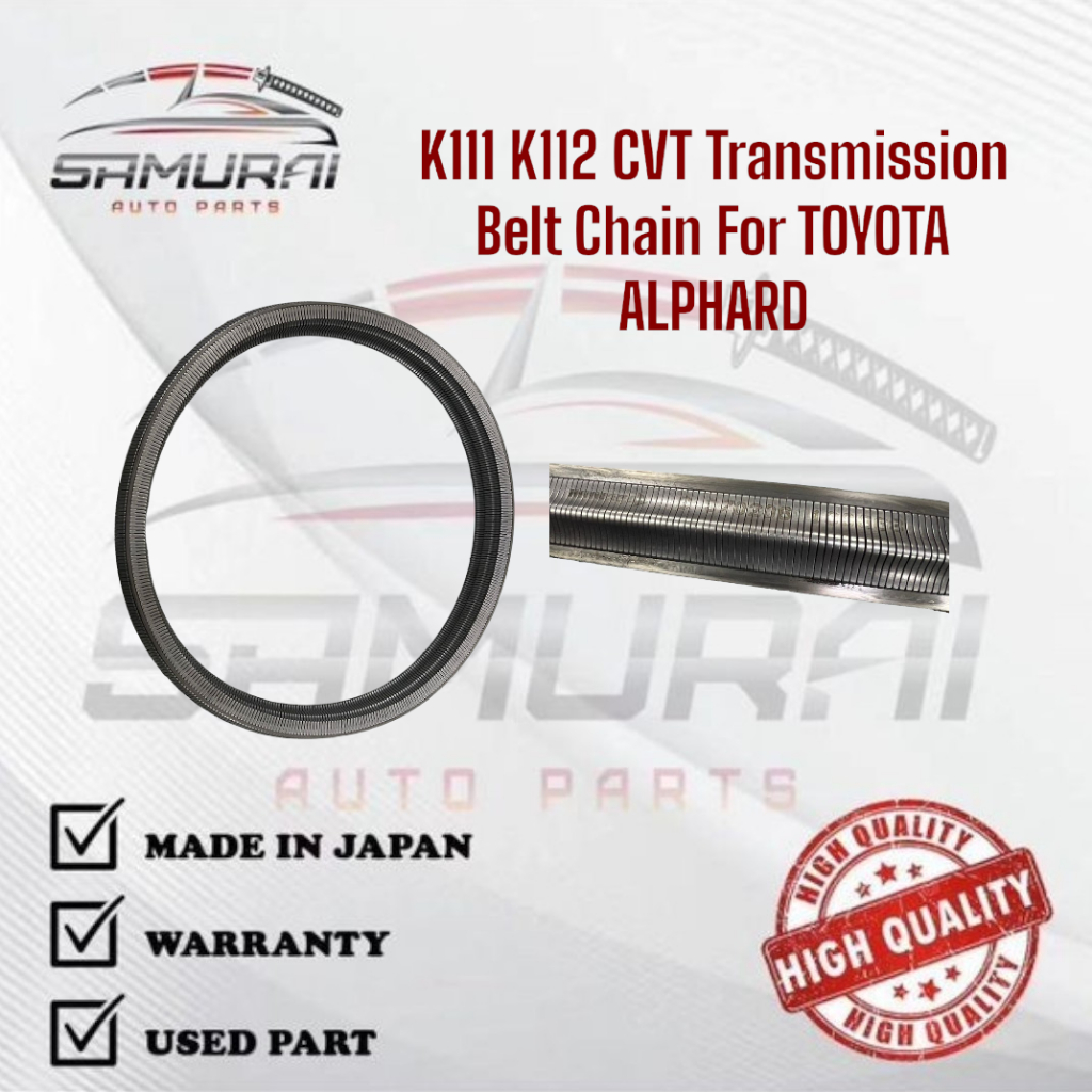 TOYOTA ALPHARD K111 K112 CVT Transmission Belt Chain For TOYOTA ALPHARD ...