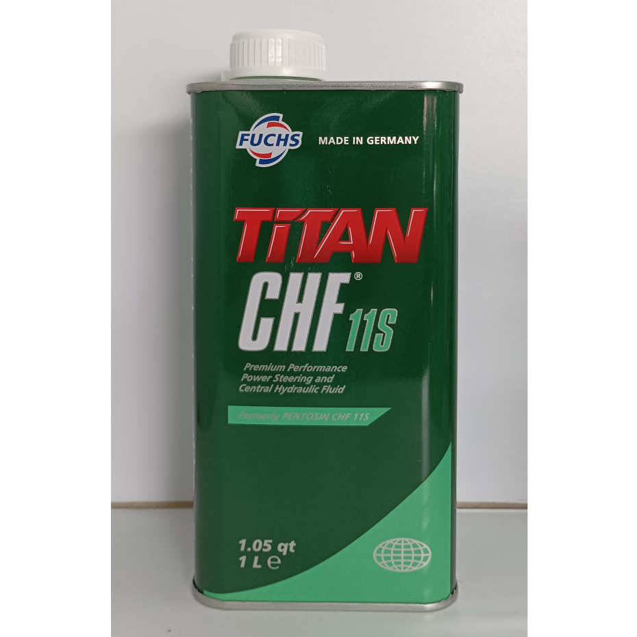 FUCHS Titan CHF11S Mercedes / BMW Power Steering Fluid Oil / Pentosin ...