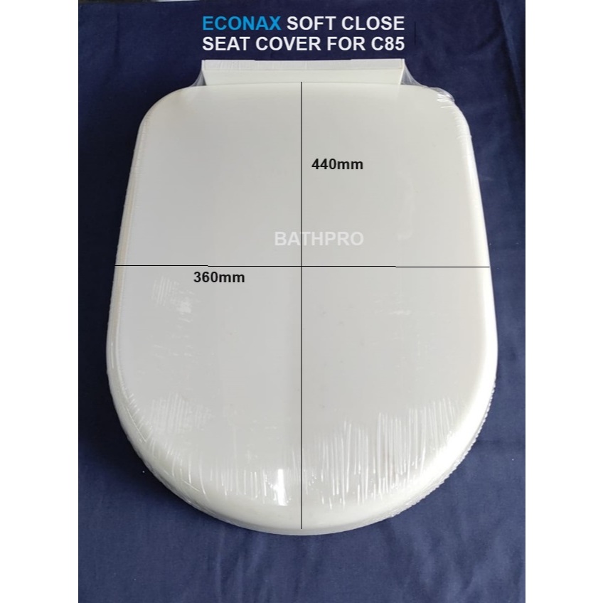 Econax C85 Seat Cover CF85S Soft Close Heavy Duty | Shopee Malaysia