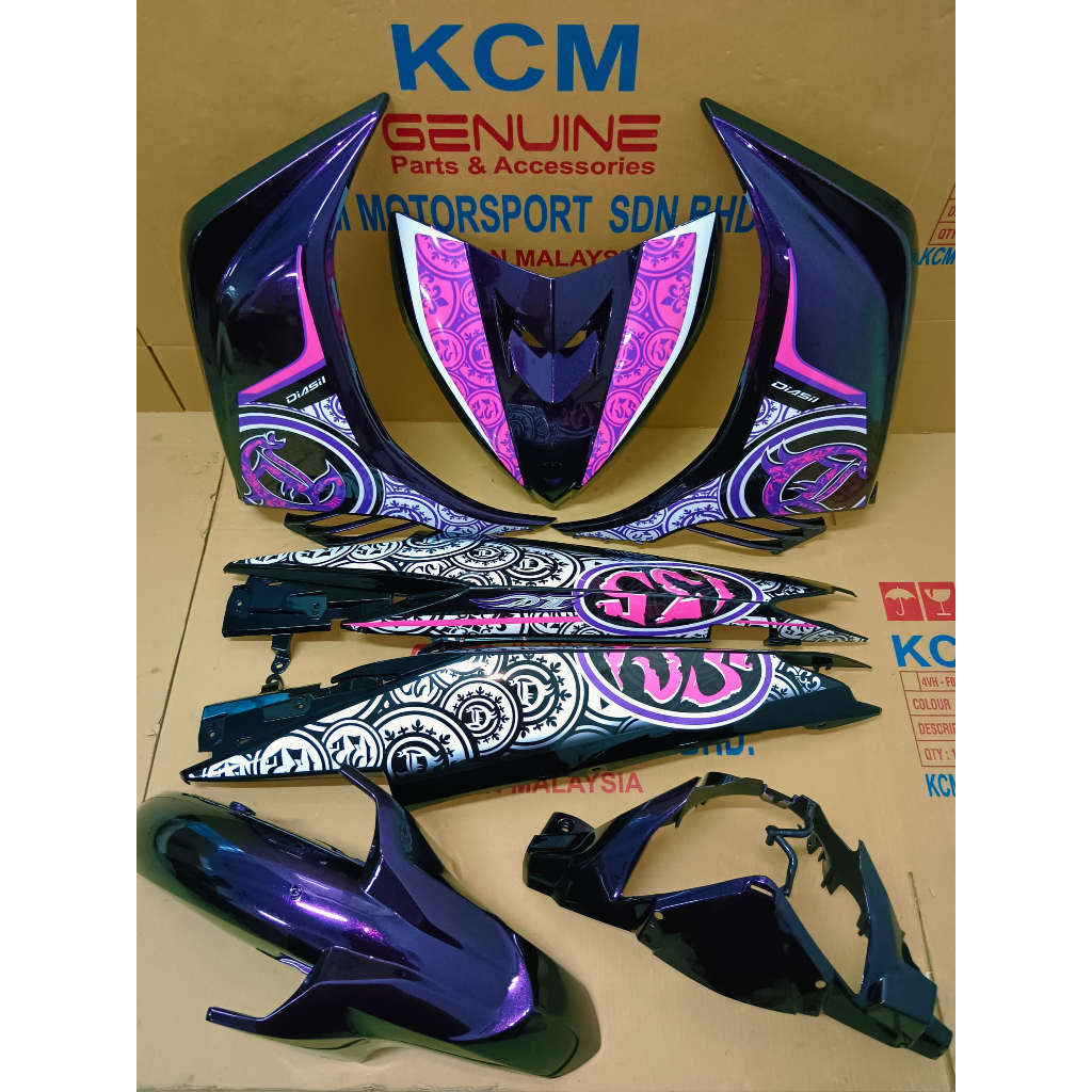 STICKER LC 135 V2 V3 V4 V5 V6 V7 BATIK EDITION | Shopee Malaysia