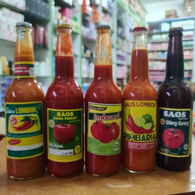Saus Lombok & Tomat Botol Ria rasa Indosari 600-620ml | Shopee Malaysia