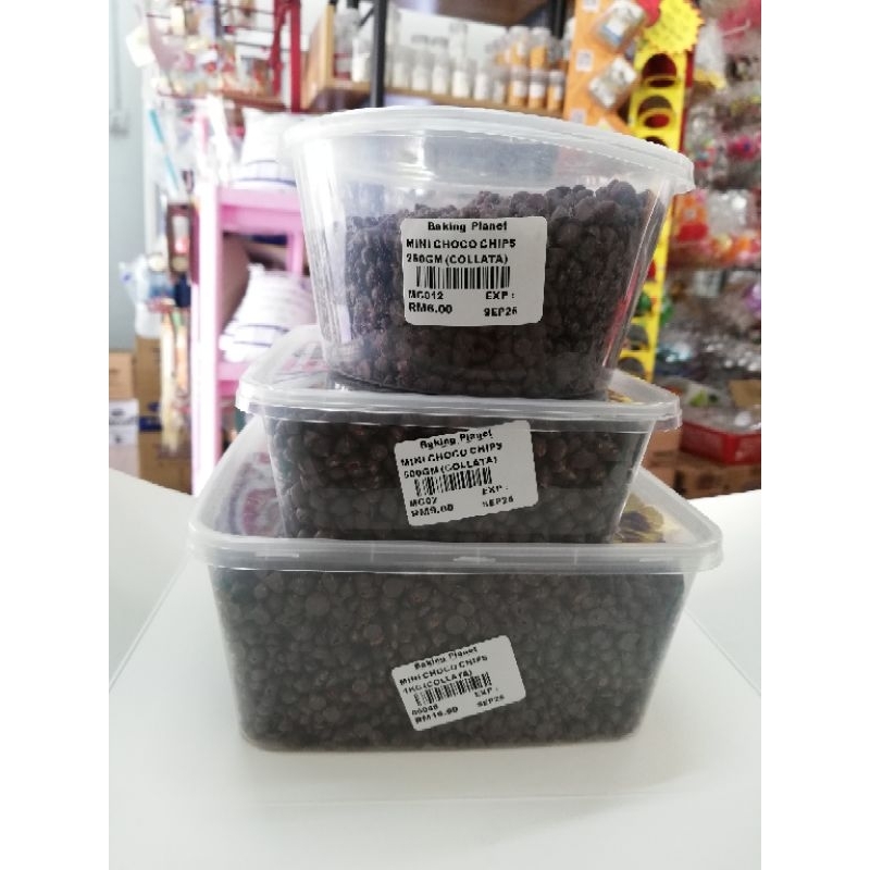 MINI CHOCO CHIP (collata) 1kg / 500gm / 250gm | Shopee Malaysia