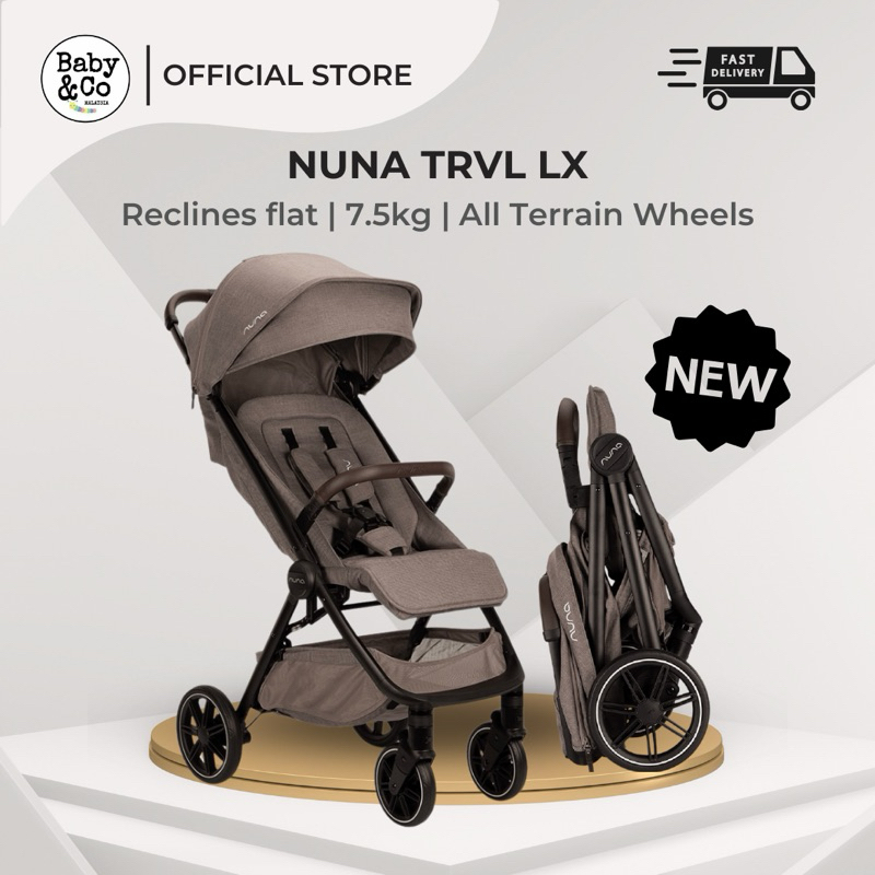 Nuna TRVL lx Lightweight Stroller | Shopee Malaysia