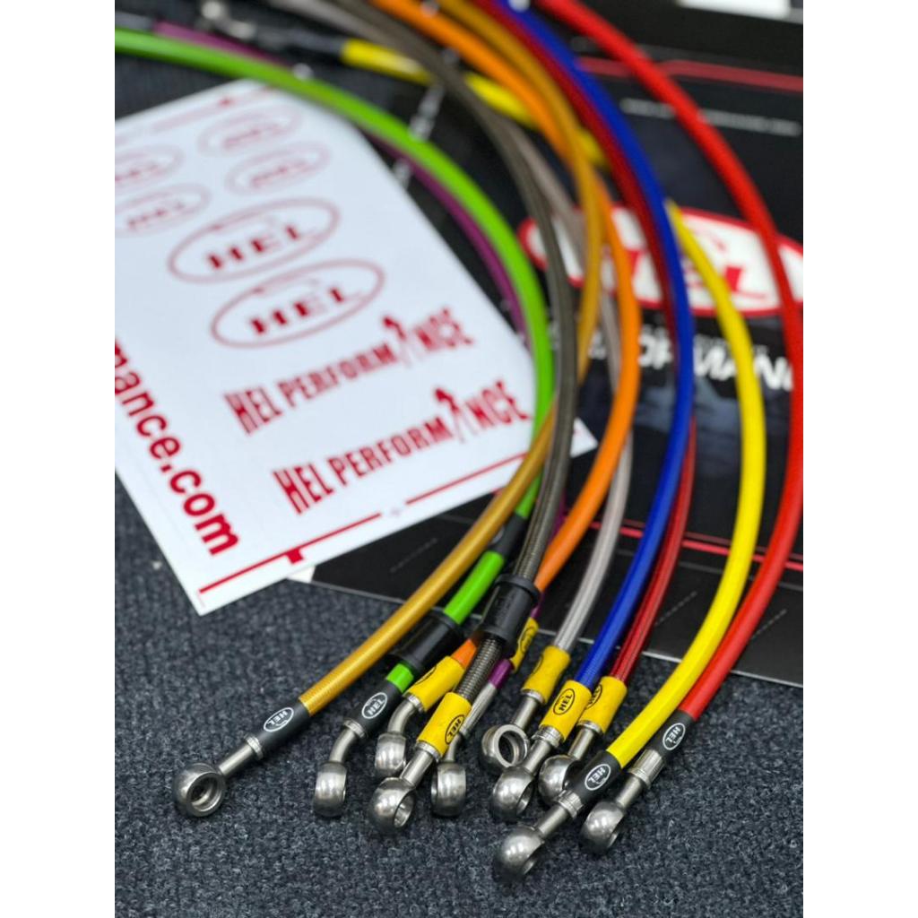 CBR250RR 100% Original HEL Brake Hose Braided Stainless Steel BRAKE ...