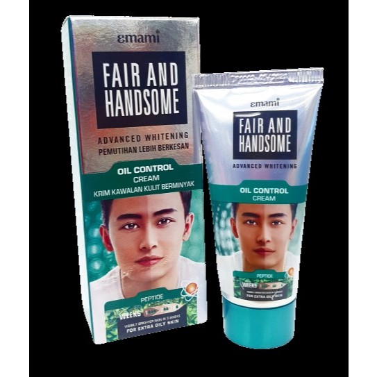 EMAMI FAIR AND HANDSOME Advanced Whitening Oil Control Cream 50gm | Shopee Malaysia