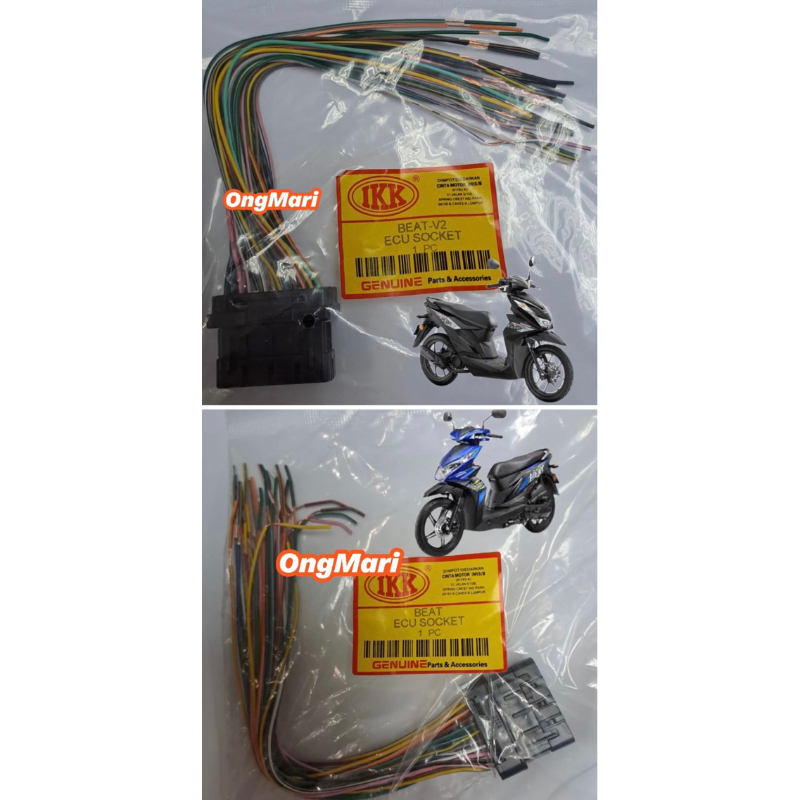 Honda BEAT V1 V2 BEAT110 ECU socket K81 K1A CDI Unit Socket ECU Module ...
