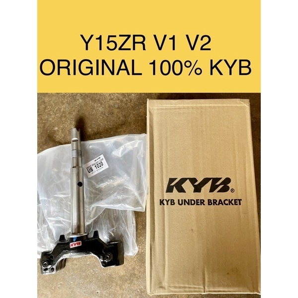 Y15ZR UNDER BRACKET STEERING STEM T FORK KAKI TIGA ORIGINAL 100% KYB FOR YAMAHA Y15ZR V1 V2 ...