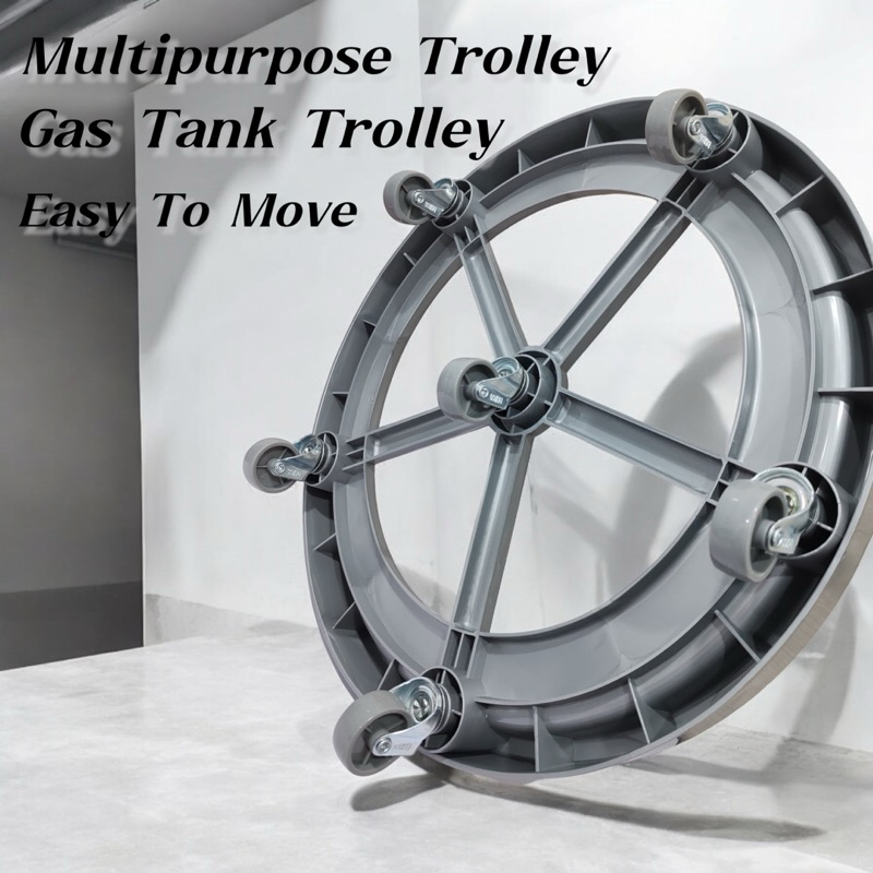 Gas Tank Trolley Heavy Duty/ Roda Gas Dapur/ Multipurpose Trolley ...