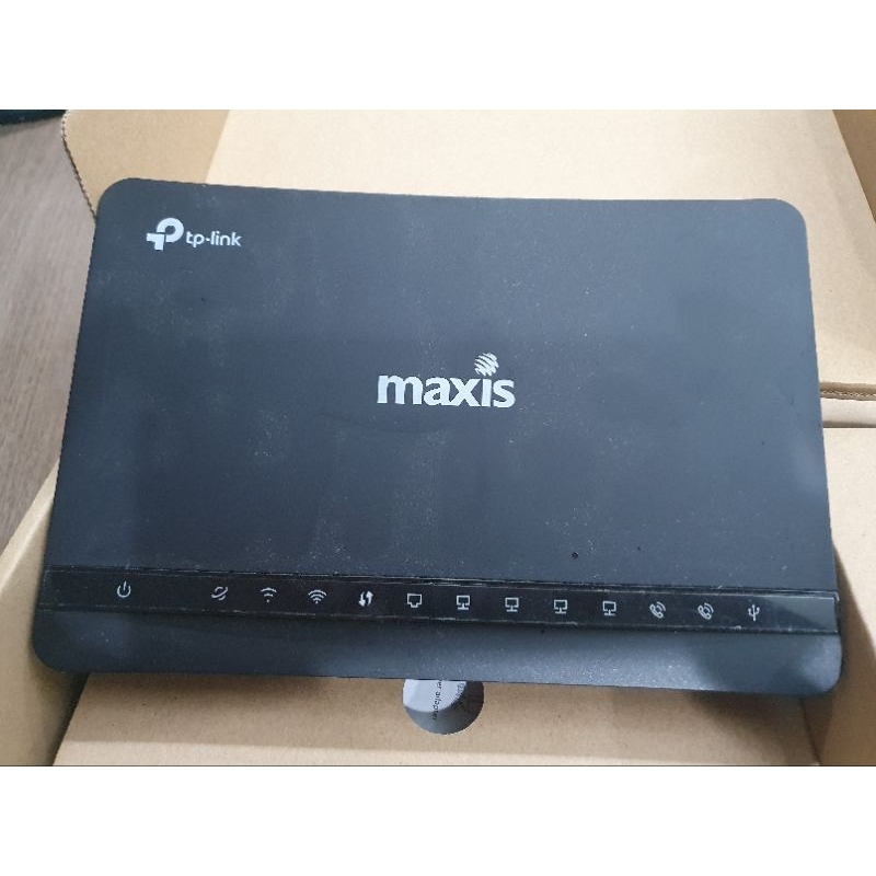 [used device ] maxis - tp link home fibre router c5v ac1200 dual band ...