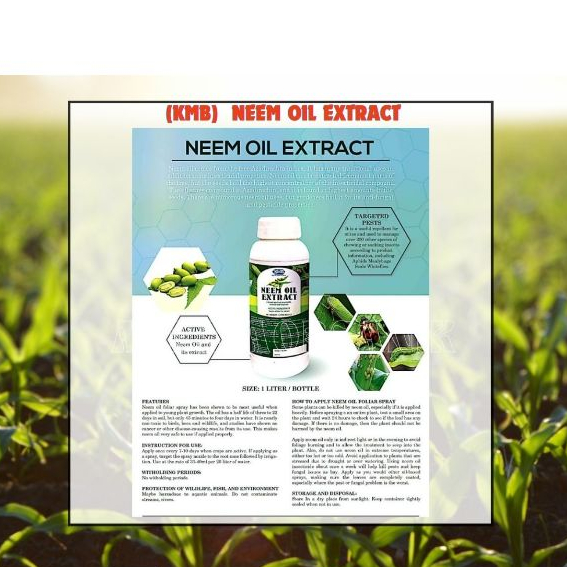 (KMB) NEEM OIL EXTRACT -1L | Shopee Malaysia