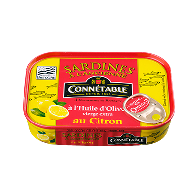 Connétable Sardines a l’Ancienne with Lemon 115g | Shopee Malaysia