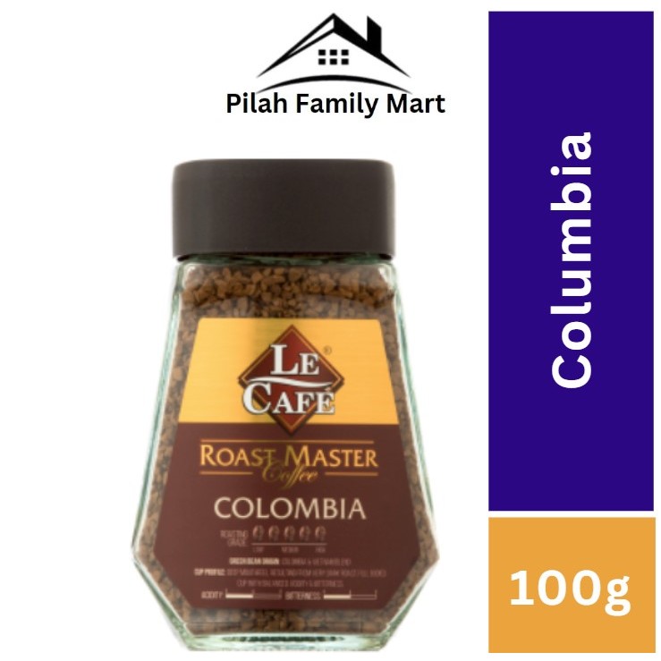 Columbia LE CAFE Roast Master Coffee Kopi Roast Master 100g | Shopee ...