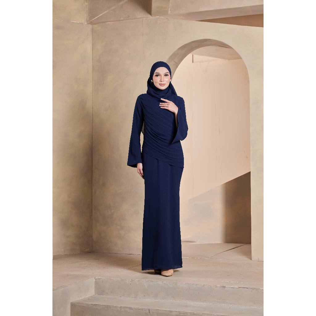 Seyra Dress by Risek (Exclude Shawl) | Shopee Malaysia