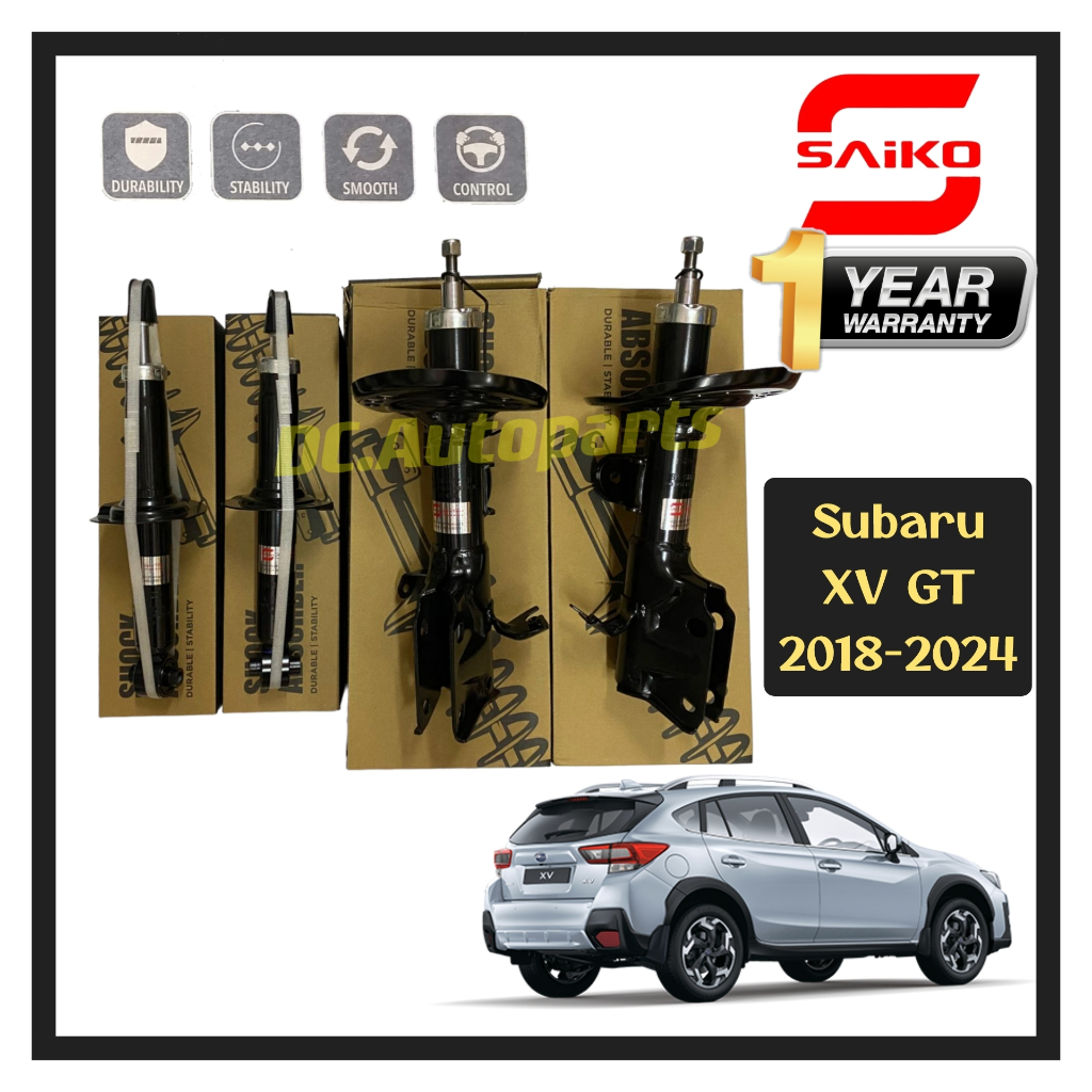 (WARRANTY 1 YEAR) SAIKO ABSORBER SUBARU XV GT 2018-2023 ABSORBER FRONT ...
