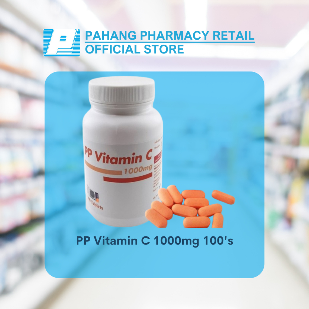 PP Vitamin C 1000mg 100's | Shopee Malaysia