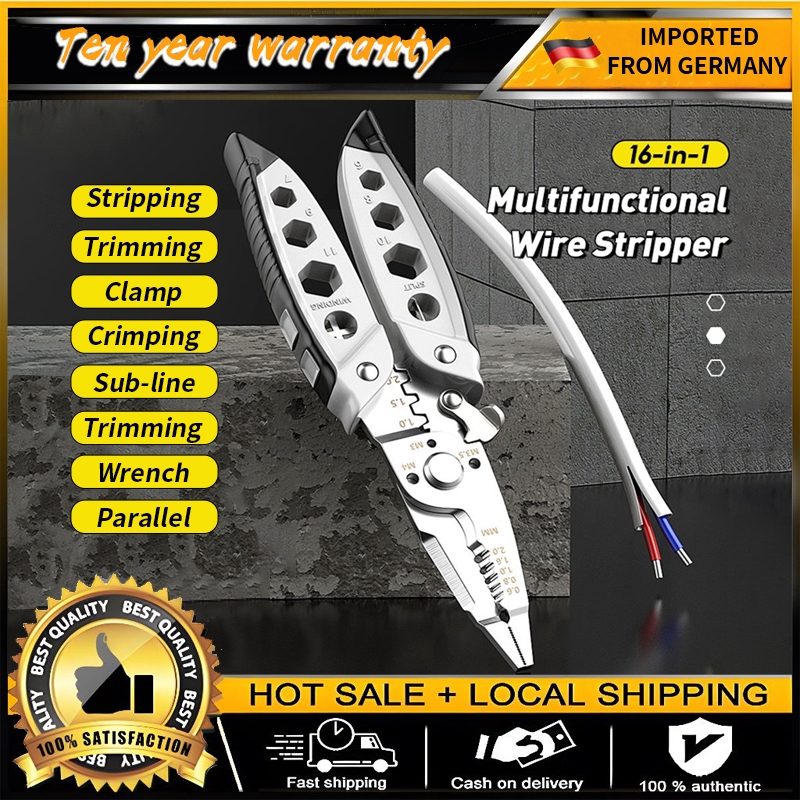 New Multifunctional Stripping pliers 7 inches Thread cutting Winding ...
