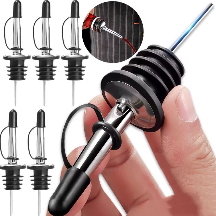 Liquor Bottle Pourers Liquor Pour Spout for Liquor Bottles Stainless ...