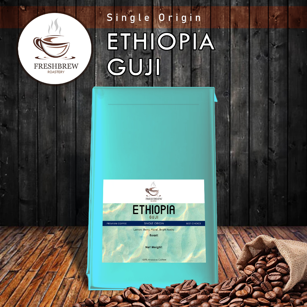 Freshbrew Ethiopia Sidamo Guji G2 Arabica Coffee Beans | Shopee Malaysia