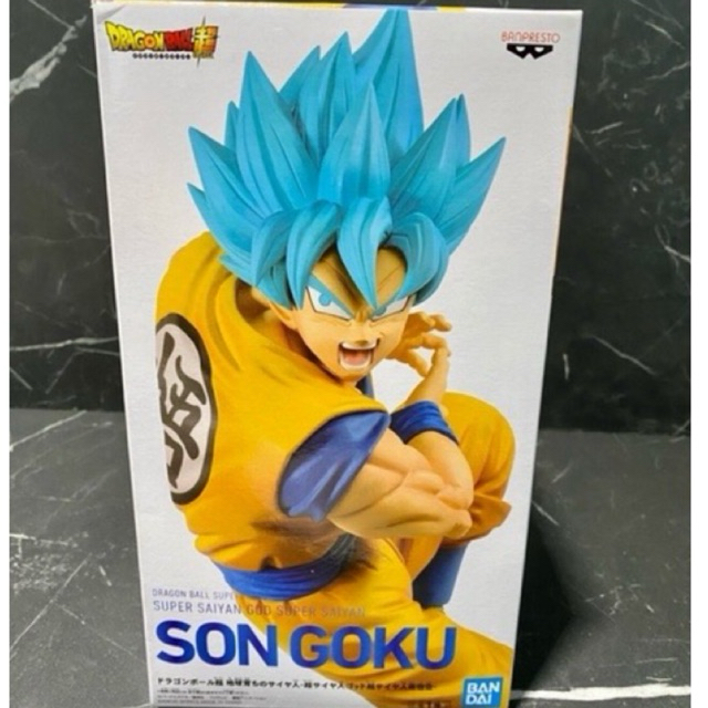 Banpresto Dragon Ball Super Saiyan God Son Goku Namco Limited Edition ...