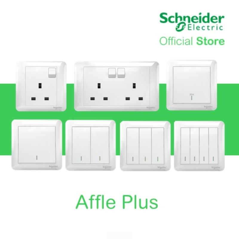 Schneider Affle Plus switch | Shopee Malaysia