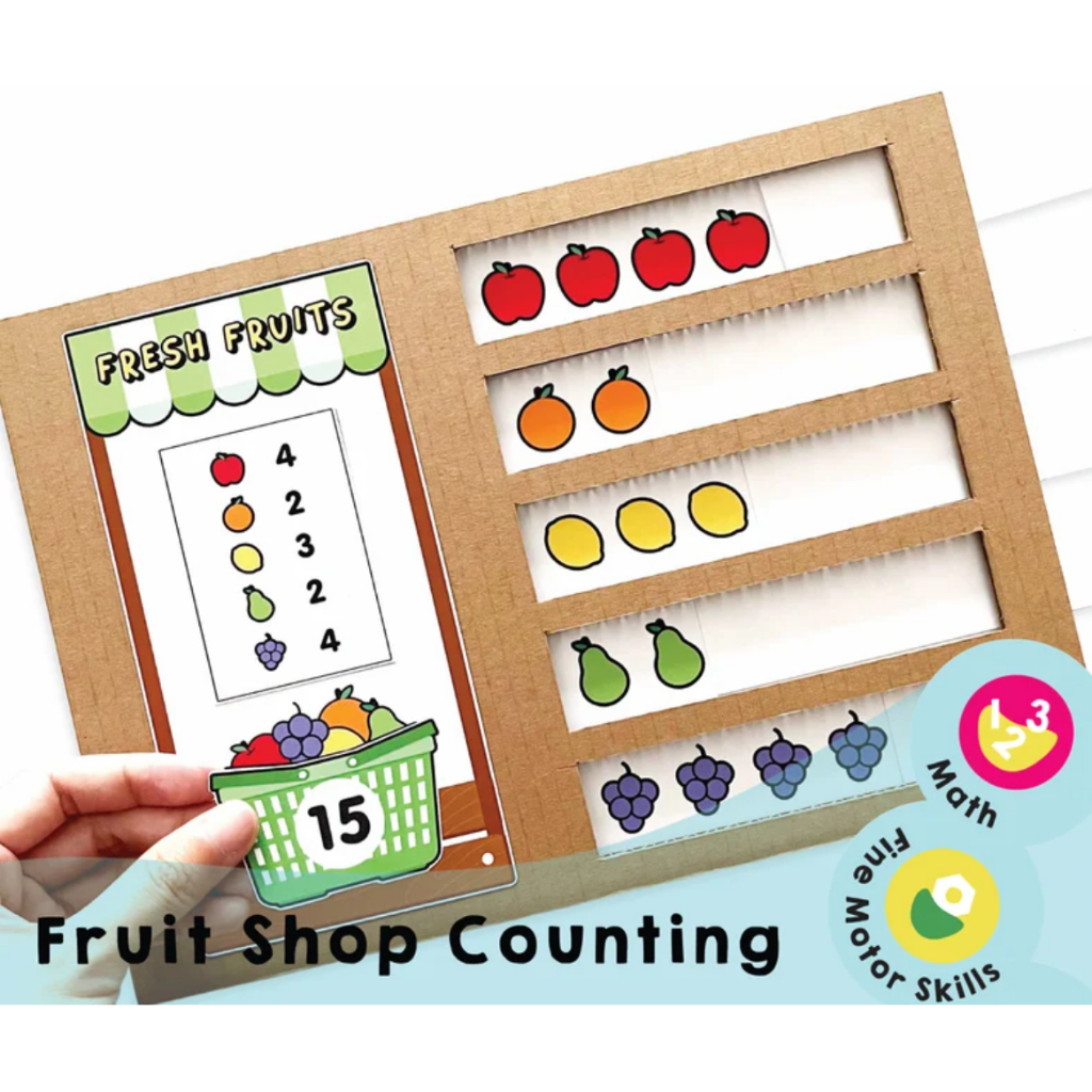 PDF] 106- Fruit Shop Addition Substraction Math Counting Activity ...
