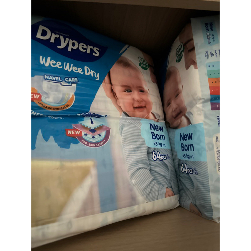 Drypers Wee Wee Dry (NB64x1pack） | Shopee Malaysia