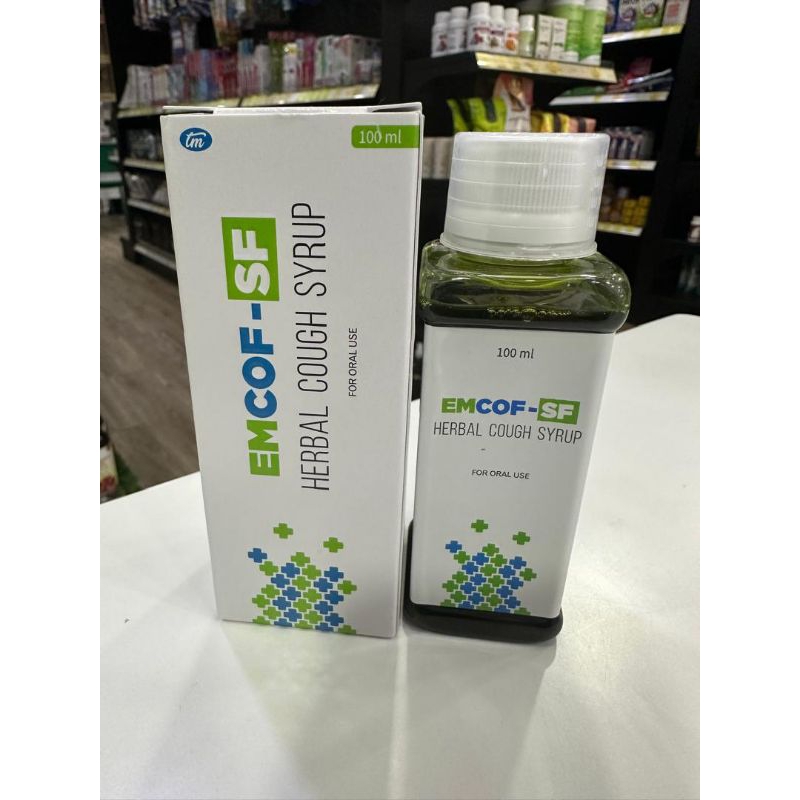 EMCOF-SF HERBAL COUGH SYRUP 100ML (Sugarfree) | Shopee Malaysia