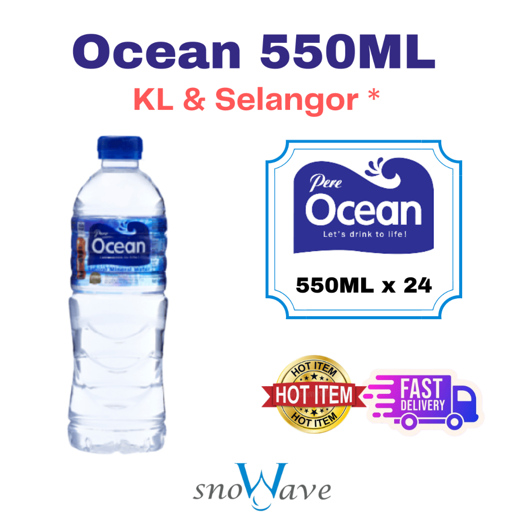 Ocean Natural Mineral Water 550ML 5-10 Ctn (Kotak) | Shopee Malaysia