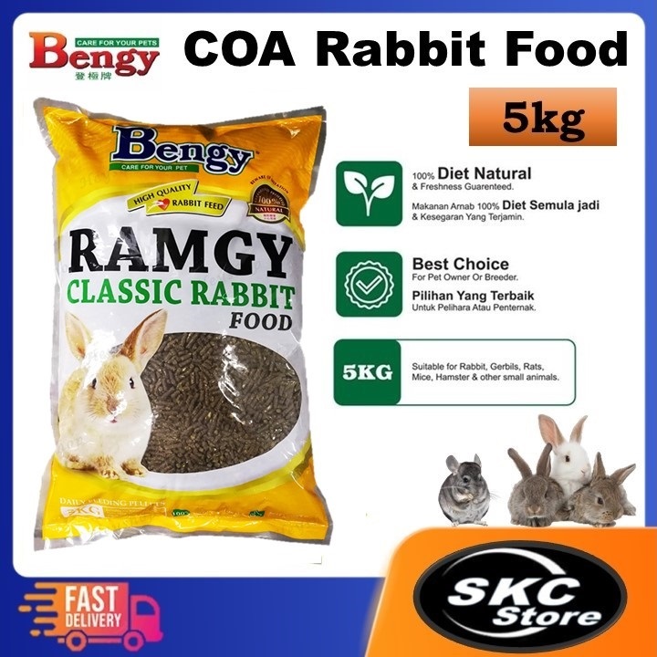 Bengy COA Rabbit Food 5kg | Shopee Malaysia
