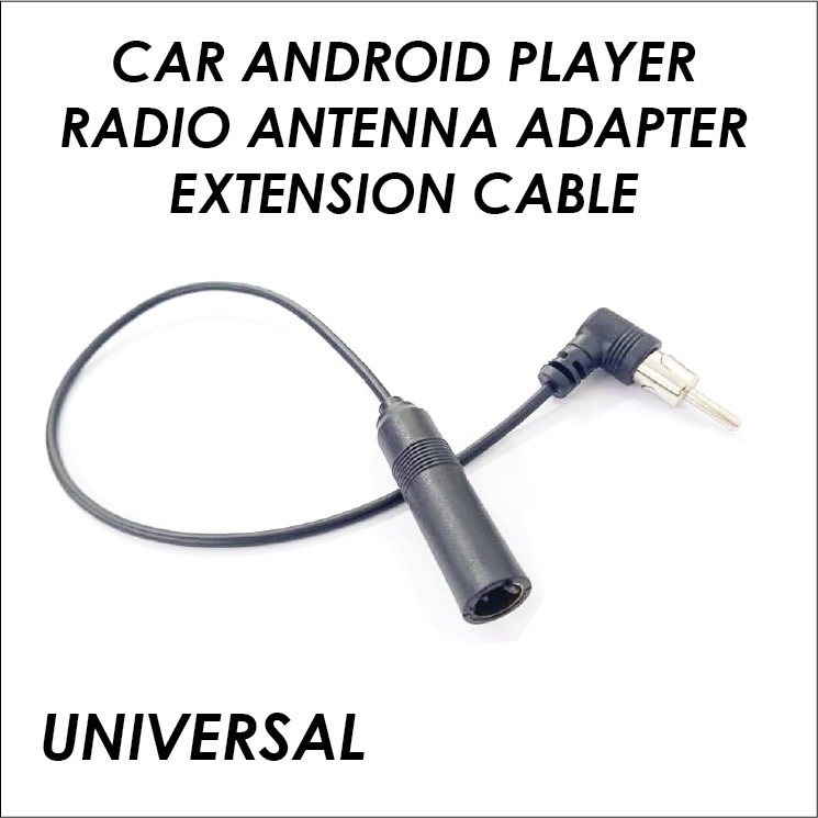 ANDROID PLAYER UNIVERSAL PLUG & PLAY RADIO ANTENNA ADAPTER EXTENSION ...
