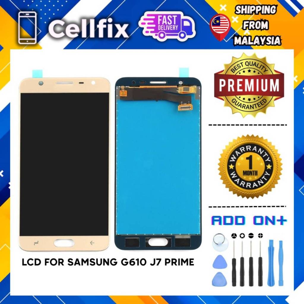 SAMSUNG G610 J7 PRIME COMPATIBLE LCD DISPLAY TOUCH SCREEN DIGITIZER ...
