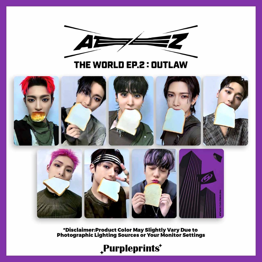 ATZ The World Ep.2: Outlaw Unofficial Fanmade Kpop Photocards | Shopee ...