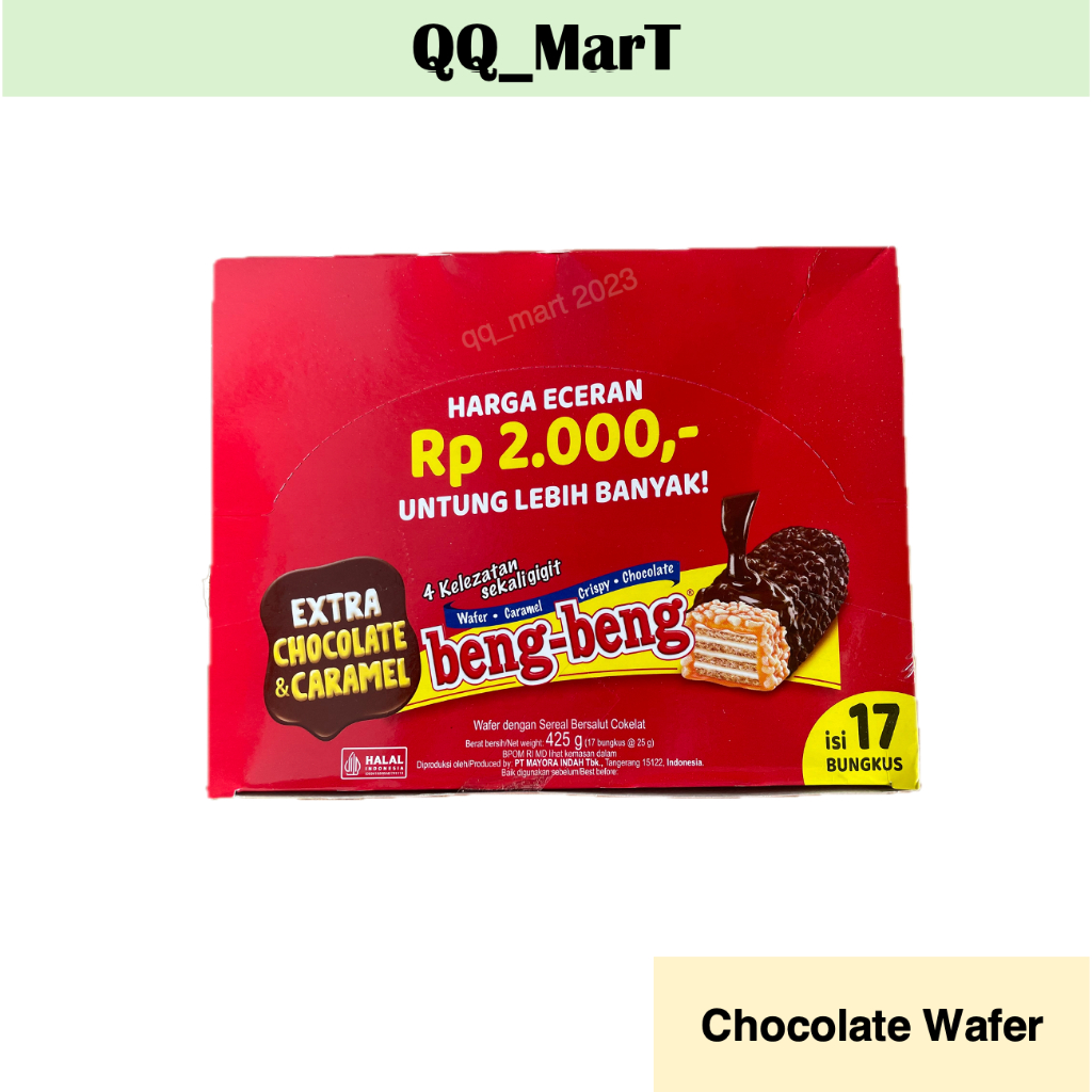 Beng-beng Wafer Caramel Crispy Chocolate | Shopee Malaysia