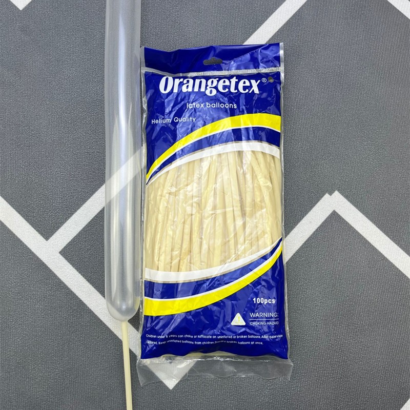 260Q Orangetex Twisting Long Magic Balloons [50/100 pcs] Belon Panjang ...